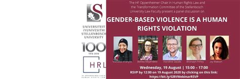 News Gender Based Violence As A Human Rights Violation