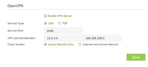 how to setup openvpn on tp link routers mac os x
