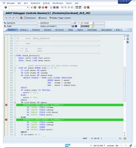 how to analyze authorization issues in debug sap blogs
