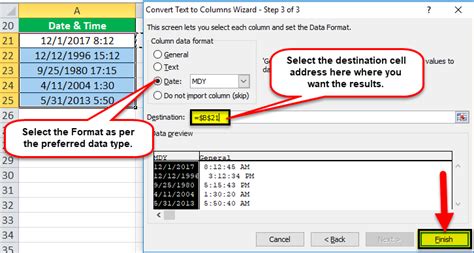 split cells in excel using text to column tool delimited and fixed width