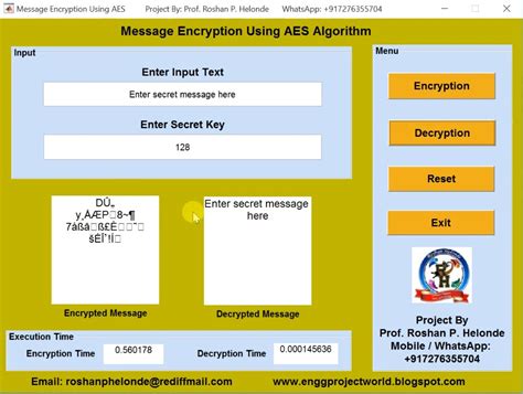 message encryption decryption using aes algorithm matlab source code