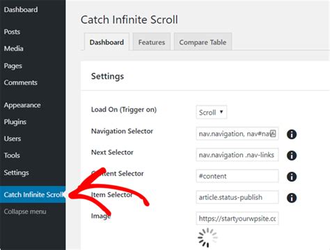 how to add infinite scroll to your wordpress site step by step