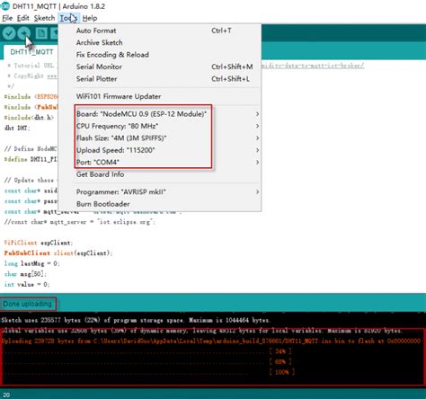 lesson 18 use nodemcu as iot web server