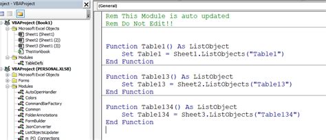 excel get the listobject range without the sheet specification
