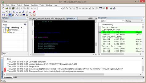 rtos msp430f5529 java lang exception can t extract rtsc configuration