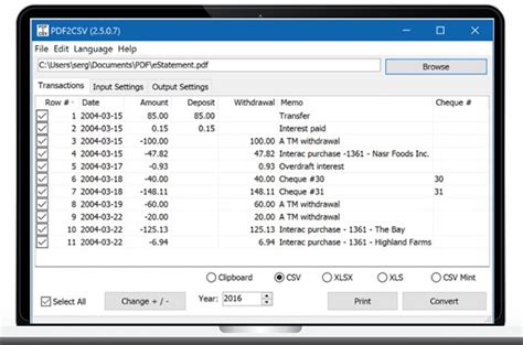 how to convert bank statement to csv with ease