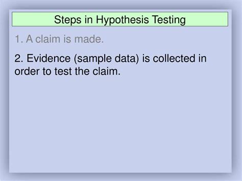 Ppt Chapter 9 Hypothesis Testing Powerpoint Presentation Free