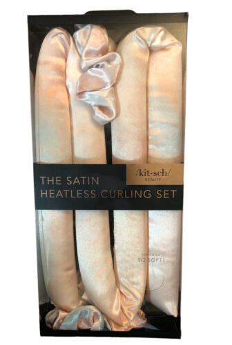 Nip Kitsch Satin Heatless Curling Set Sunset Tie Dye 819677027568 Ebay