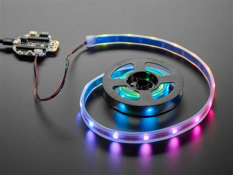 adafruit neopixel led strip with 3 pin jst connector 1 meter [30 leds