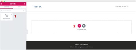 how to create woocommerce checkout page using elementor essential