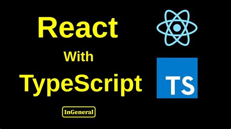 1 13 react with typescript introduction youtube