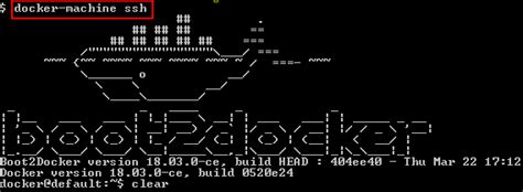 dockers machine ssh {coding}sight