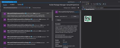 installing entity framework core tutorialsstar learn and grow