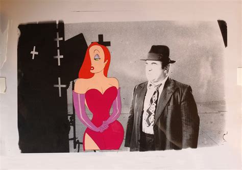 Who Framed Roger Rabbit Production Cel Id Octroger7602 Van Eaton