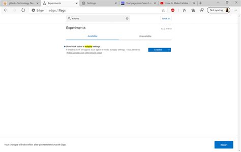 How To Block Autoplaying Videos In The New Microsoft Edge Web Browser