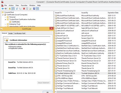 ajden towfeek become your own root certificate authority