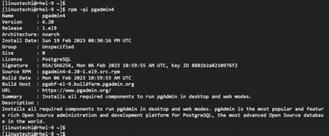 How To Install Pgadmin4 On Rhel 9 Step By Step