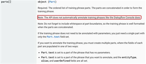 node js automatically annotating training phrases while batch