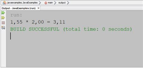 multiplication of two numbers using java programming code examples
