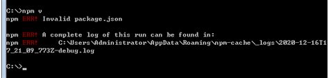 npm 安装 typescript 和 npm 的 invalid package json 错误以及运行第一个typescript程序