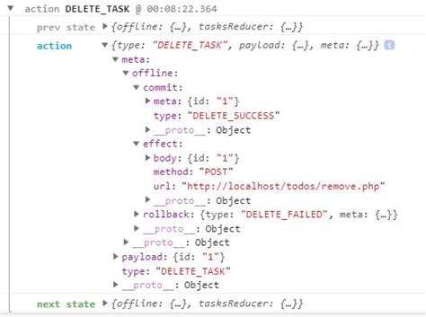 why redux offline with react native not send the post
