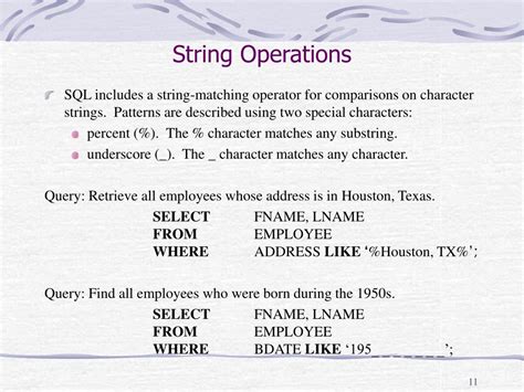ppt structured query language powerpoint presentation free download