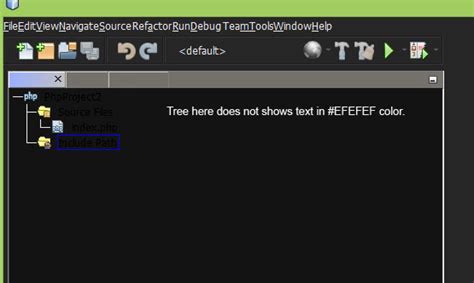 java netbeans projects tree issue with custom look and feel stack