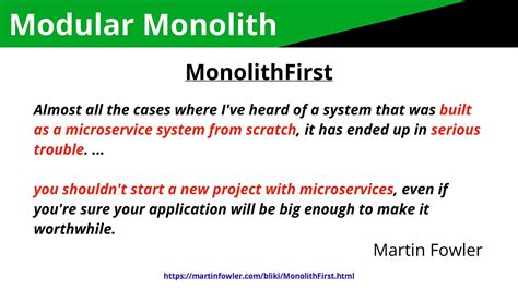 Modular Monolith Go Newmo Speaker Deck