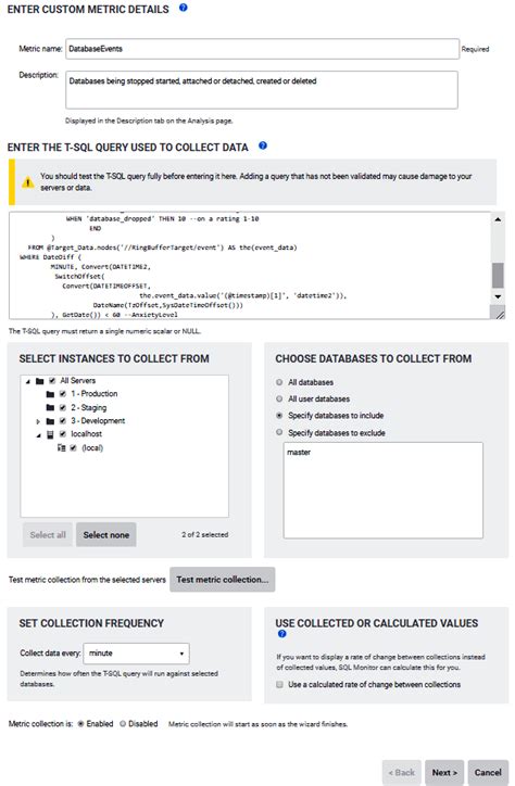 checking database events using extended events and sql monitor redgate