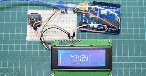 using a 20x4 i2c character lcd display with arduino uno electronics