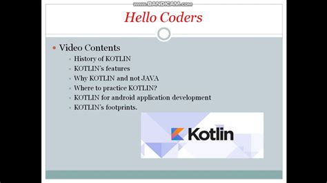 introduction to kotlin kotlin tutorial for beginners