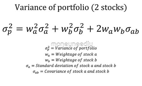 Calculate The Variance Of A Portfolio Quant Rl