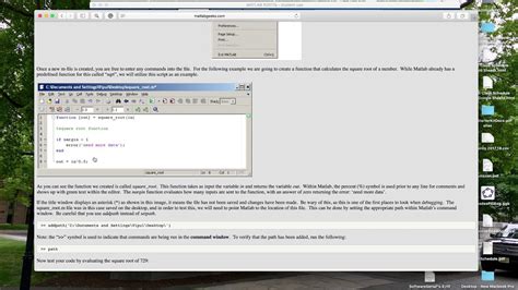 user defined functions in matlab youtube