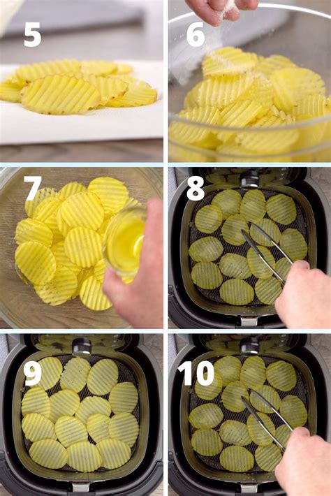 How To Make Potato Chips In An Air Fryer Step By Step Instructions For