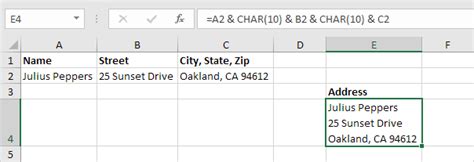 how to line break in excel in easy steps