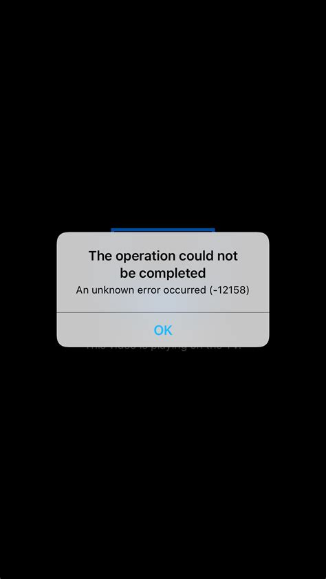 Getting Error Code 12158 On Iphone Apple Community