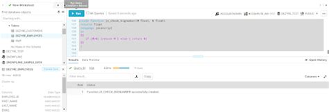 how to create a javascript udf in snowflake