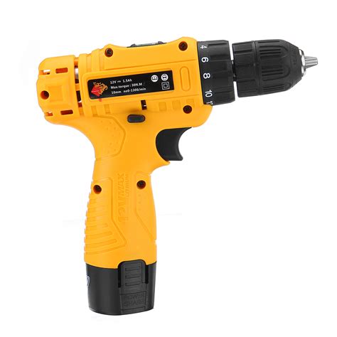 12v High Power Lithium Dril Rechargeable Household Electric Drill