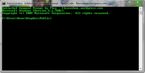 batch files and command prompt flex s code