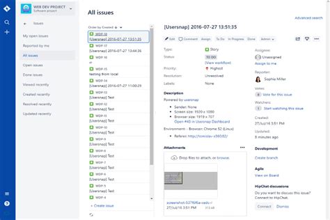 jira usersnap issue tracking with visual feedback