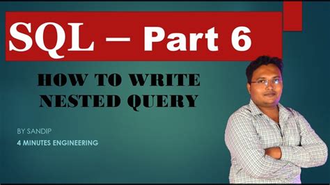 sql part 6 structured query language youtube