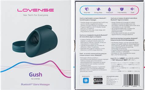 Exploring Lovense Gush An In Depth Review Of The Versatile Glans Massager