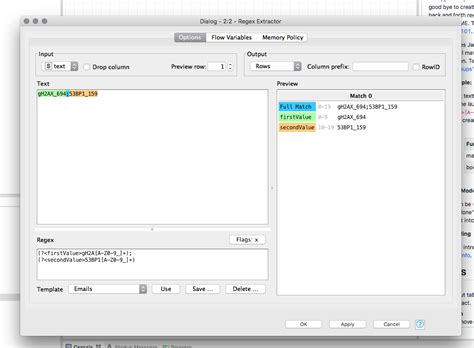 regex split question knime analytics platform knime community forum