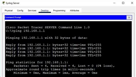 How To Configure Syslog Server In Packet Tracer Ccna Practical Labs