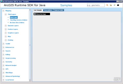 error arcgis runtime sdk 10 1 1 for java does not display anything