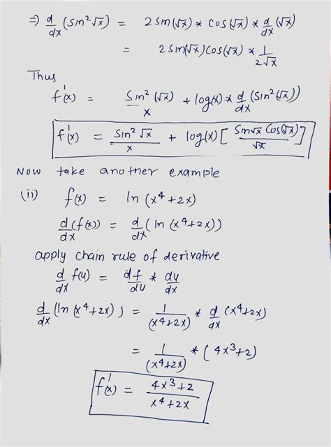 [solved] Can You Give Me Two Examples Of Transcendental Derivatives
