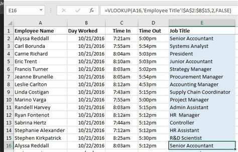 how to use the excel vlookup function with useful examples