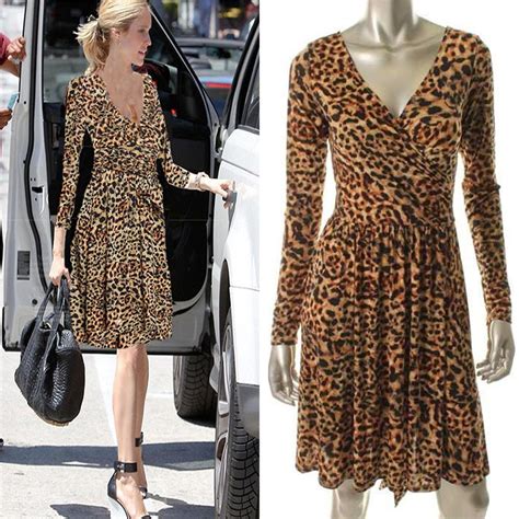 new victoria secret printed full skirt dress wrap dress