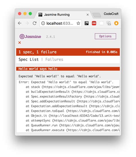 jasmine and karma unit testing angular 5