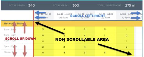 javascript how to implement ms excel style freeze panes